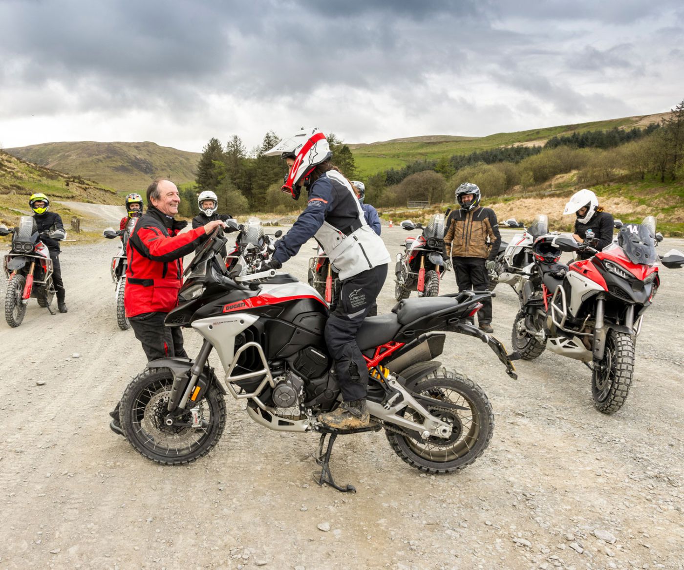 Sweet Lamb Ducati DRE Offroad Experience